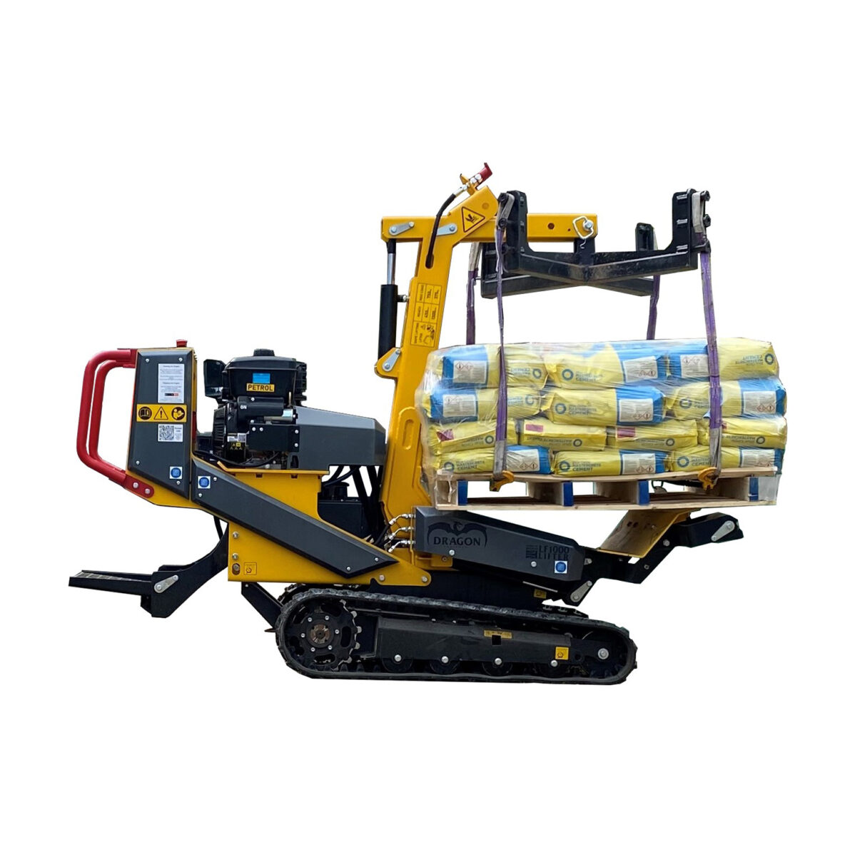 Dragon LF1000 1 Tonne Bulk Bag & Pallet Lifter - Tippers Tool Hire ...
