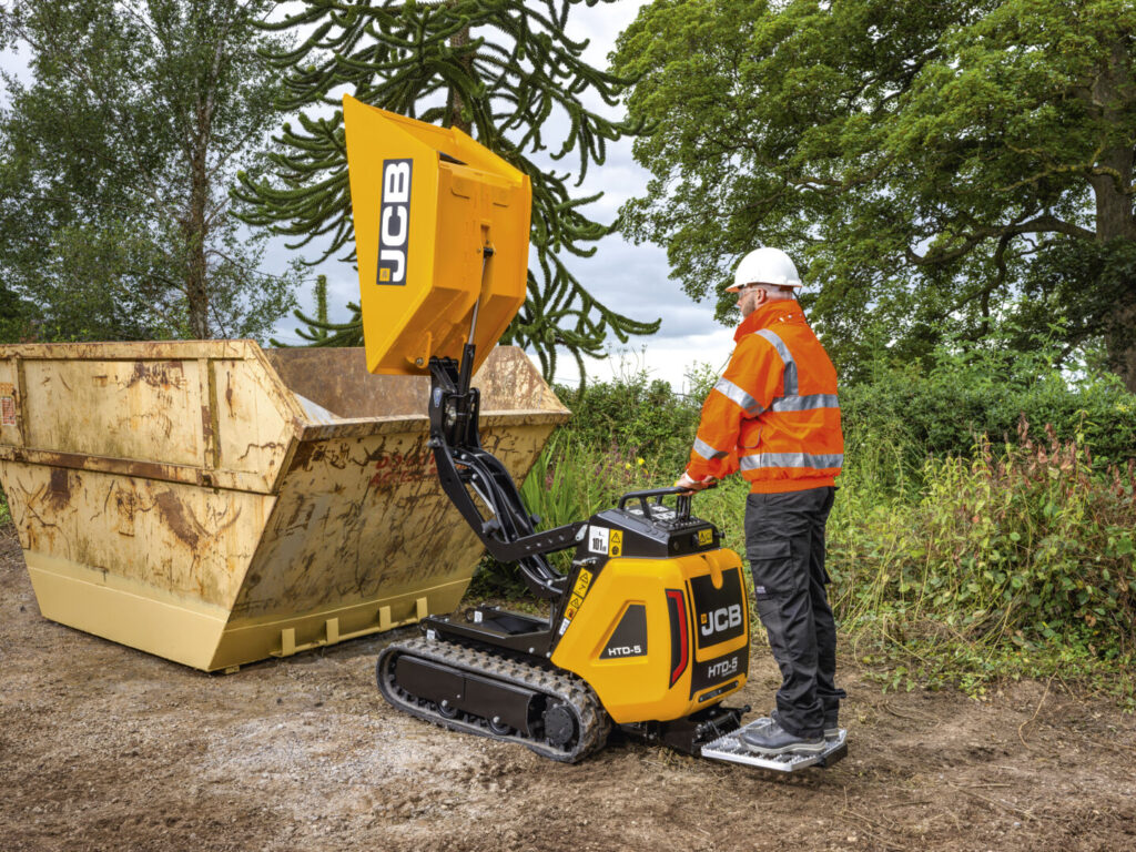 JCB 500kg Tracked Dumpster - Tippers Tool Hire- Tool & Plant Hire