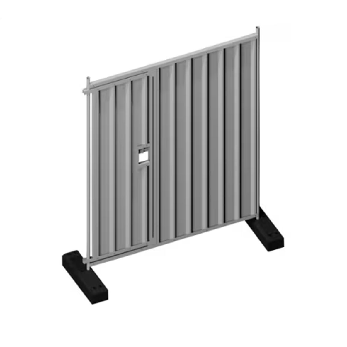 Steel Hoarding Pedestrian Access Gate - Tippers Tool Hire- Tool & Plant ...